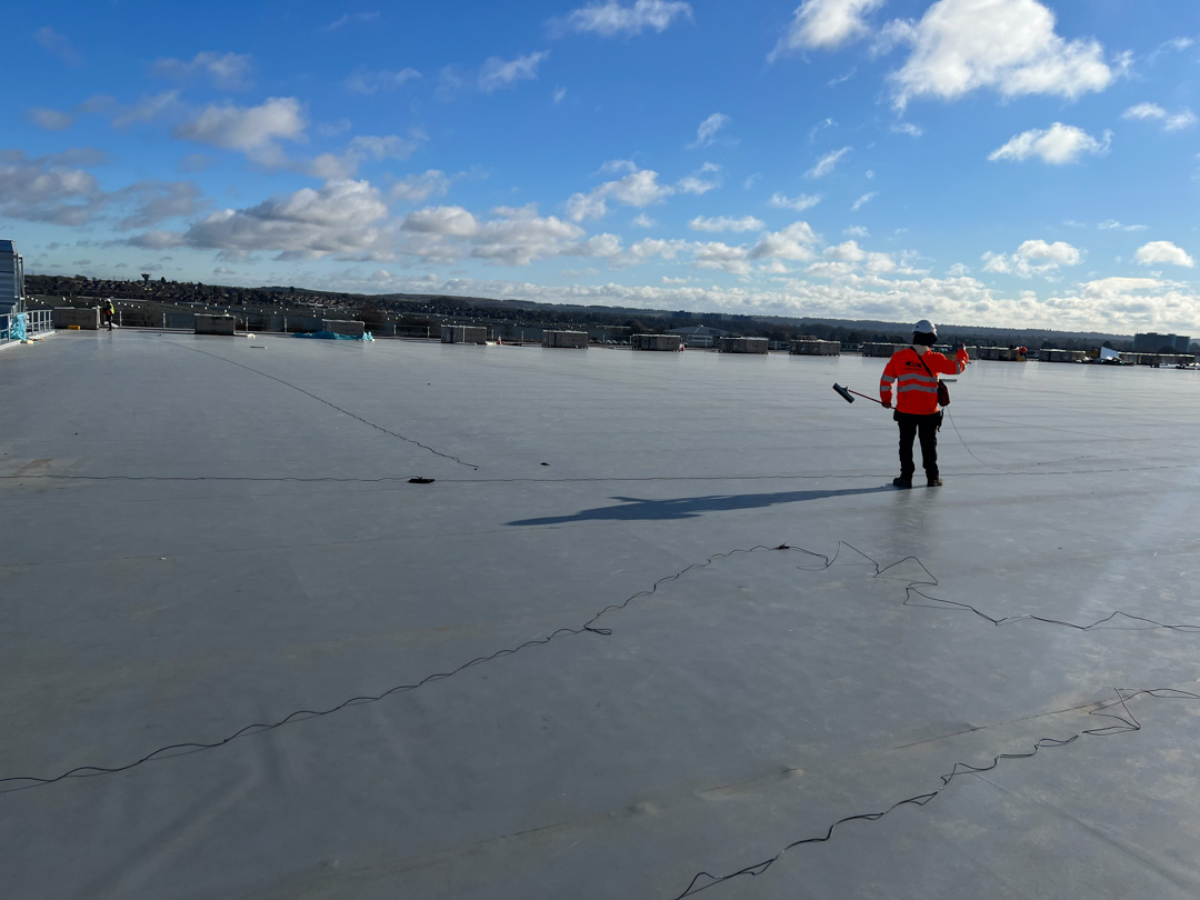 Electronic Leak Detection | Precise Roof Leak Location